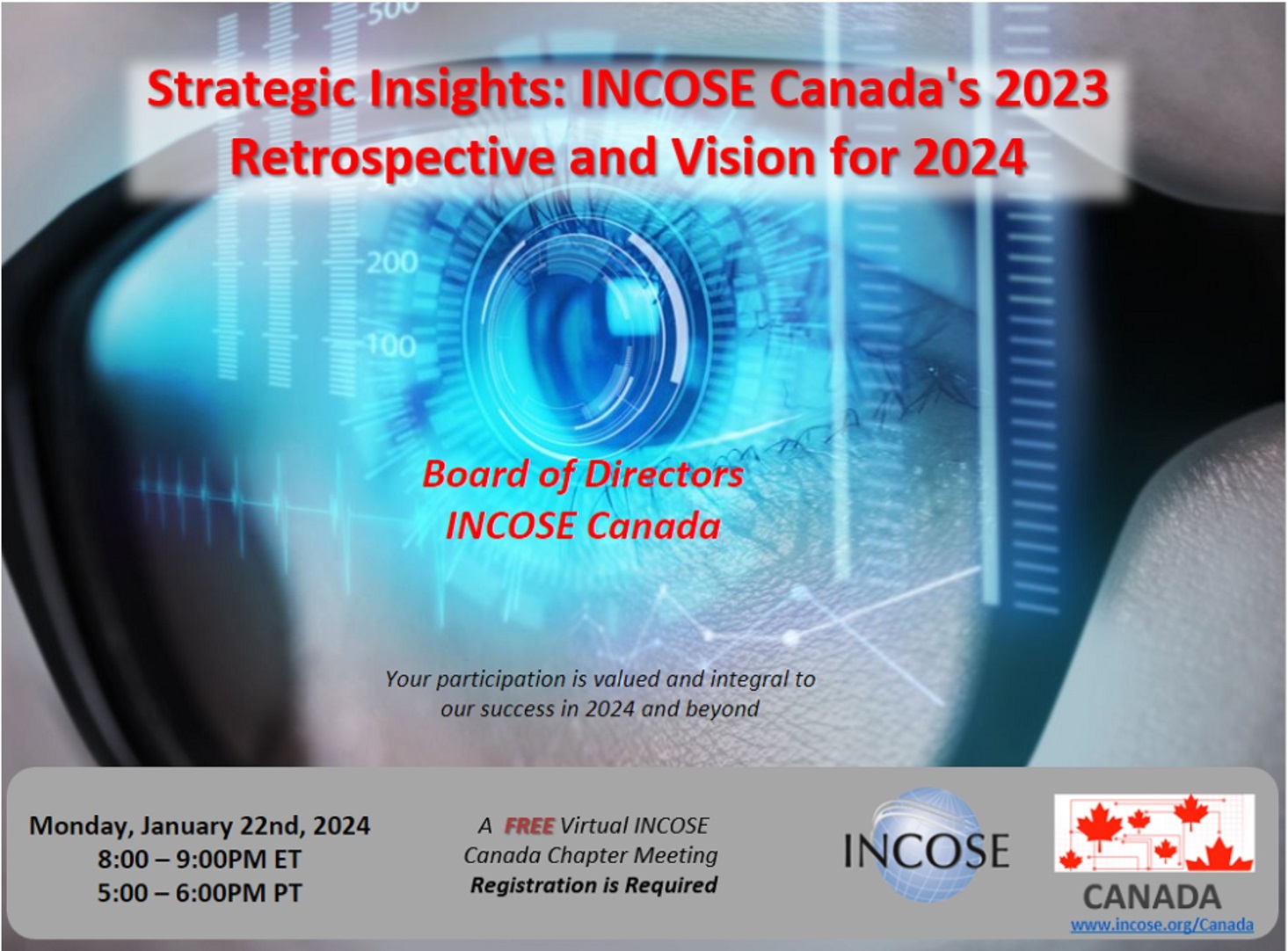 INCOSE Canada: Strategic Insights - 2023 Retrospective and Vision for 2024